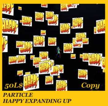 Second Life Marketplace - PARTICLE HAPPY EXPANDING UP